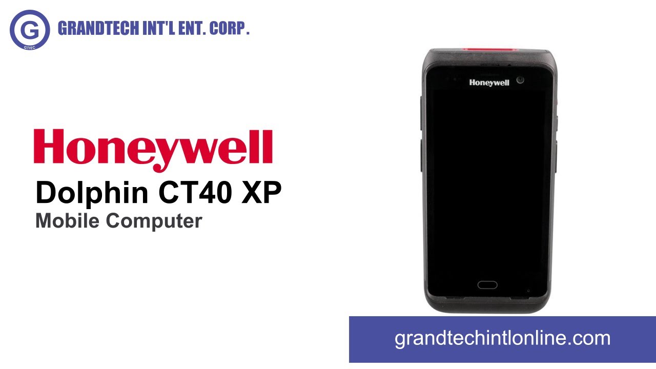 Honeywell Dolphin CT40 XP Mobile Computer - YouTube