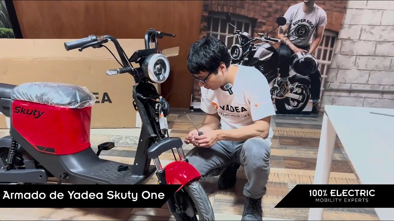 Tutorial de armado rápido para bicimoto eléctrica Skuty One de Yadea ...