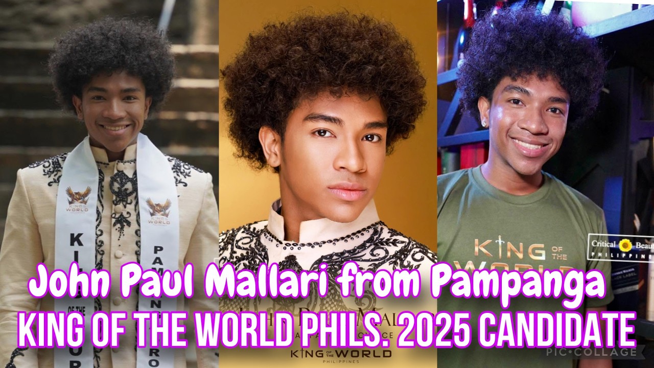John Paul Mallari of Pampanga | King of the World Philippines 2025 ...