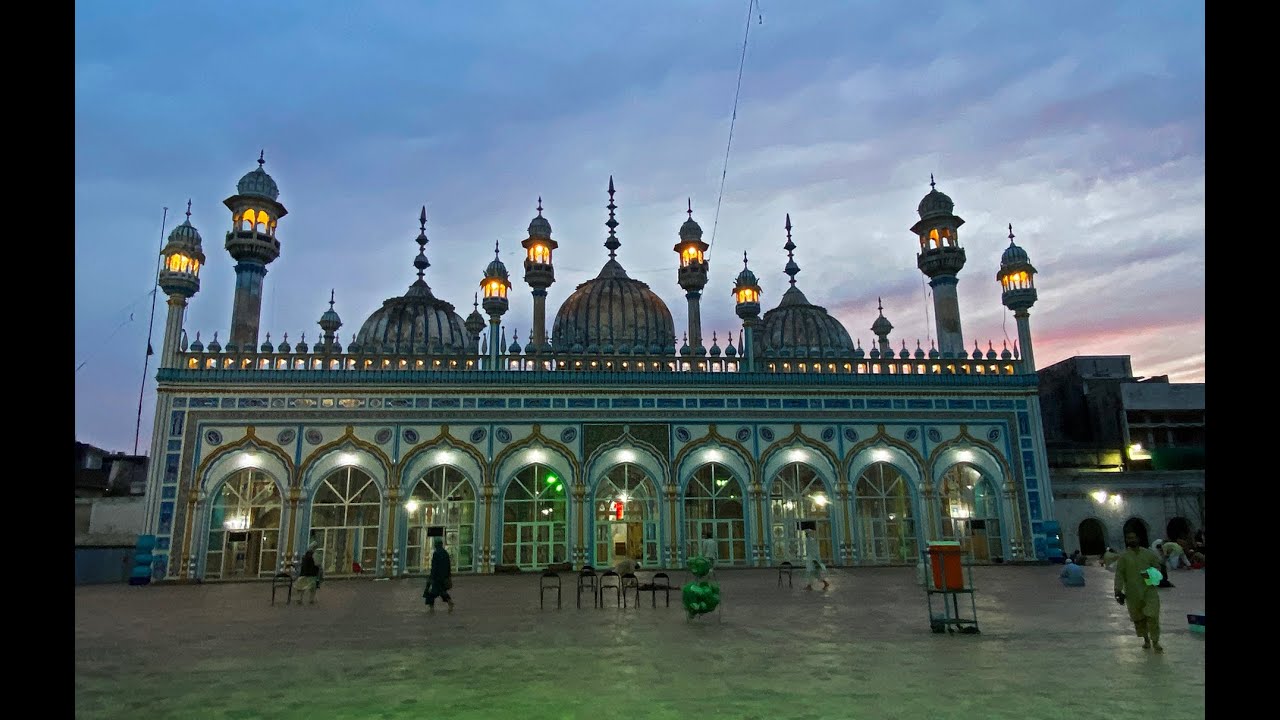Markazi Jamia Masjid — the oldest mosque in Rawalpindi, Pakistan - YouTube