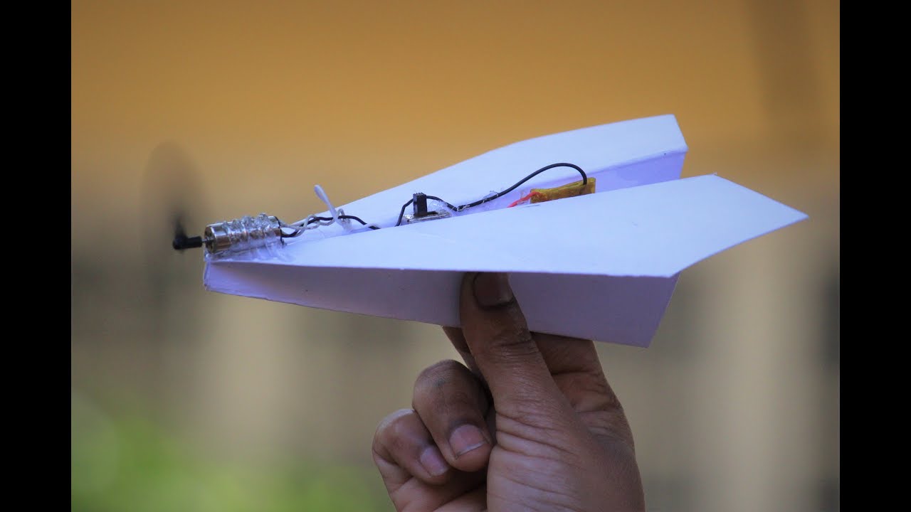 How To Make a airplane - paper airplane - YouTube