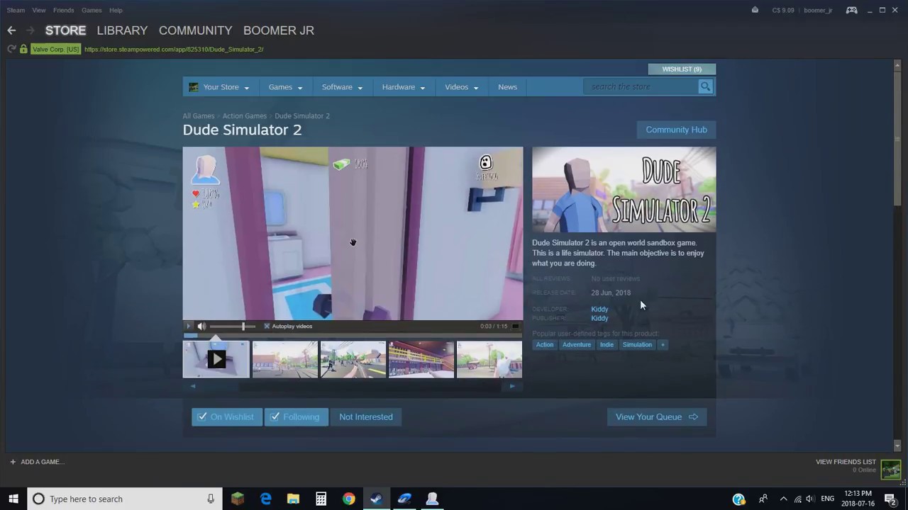 Dude simulator 2 overveiw - YouTube