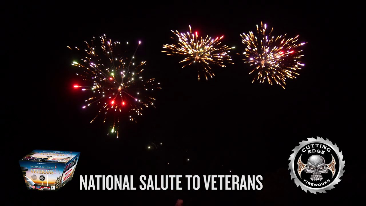 National Salute to Veterans - Cutting Edge Fireworks - YouTube