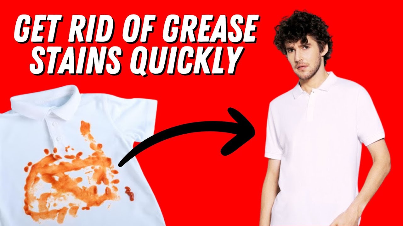 How to Get Grease Stains Out of Fabrics? - YouTube