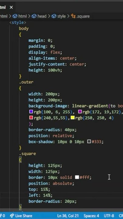 Instagram Logo Using HTML & CSS #shorts #youtubeshorts #html #css #coding #instagram - YouTube