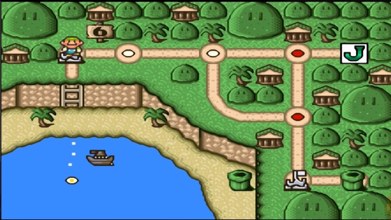 New Super Luigi World: The Best Luigi Game 100% WORLD 6: Neon Village ...