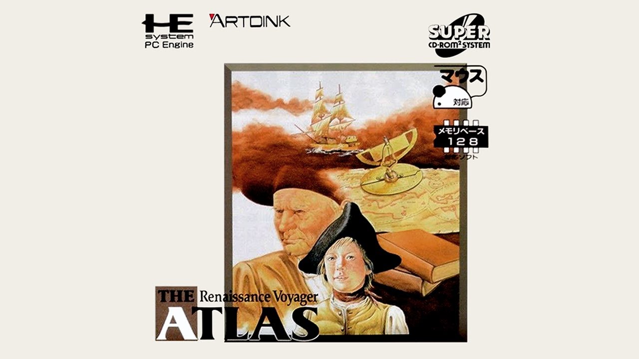 PC Engine CD - The Atlas: Renaissance Voyager 'Intro' - YouTube