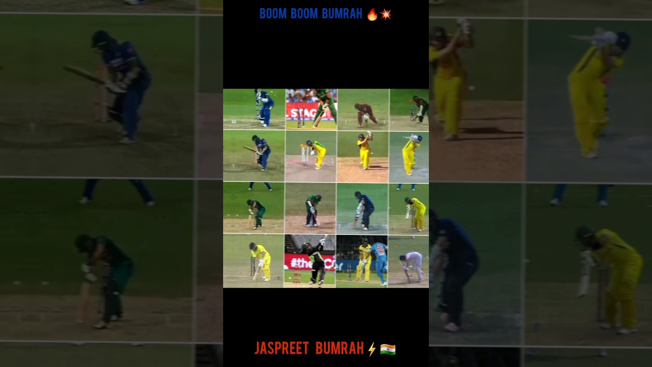 THE Boom Boom BUMRAH Show ⚡🇮🇳 #cricket #comeback - YouTube