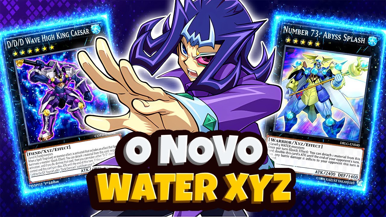 O NOVO WATER XYZ ESTÁ FORTE!!!! [Yu-Gi-Oh Duel Links] - YouTube