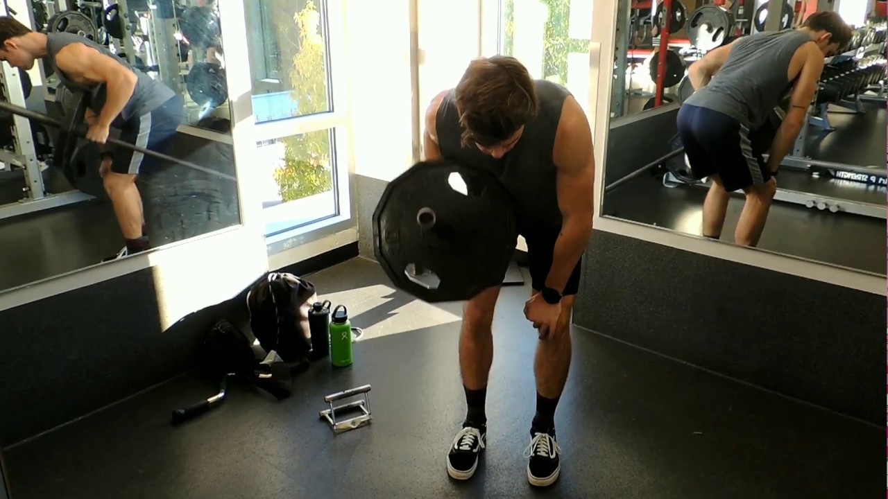 T Bar Single Arm Row - YouTube