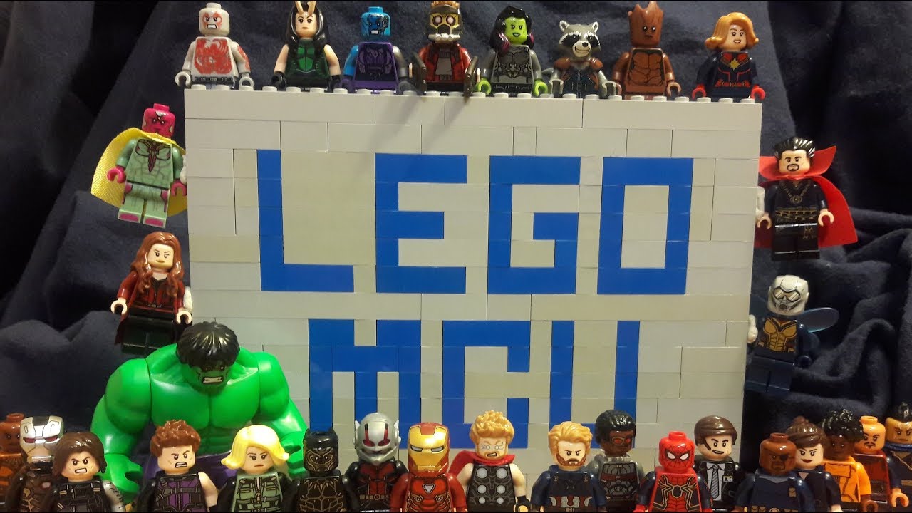 All MCU Superhero Appearances and Cameos in Lego - YouTube