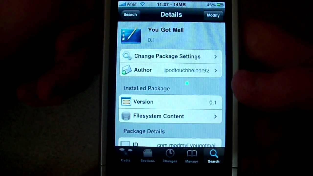 You Got Mail UI Sound iPhone/iPod Touch - YouTube