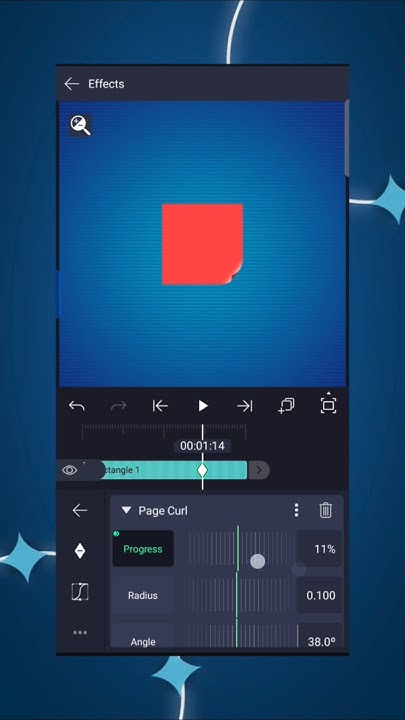 Mobile से बनाएं शानदार Page Curl Effect | One Minute Editing Ep. 9" #shorts #editing - YouTube