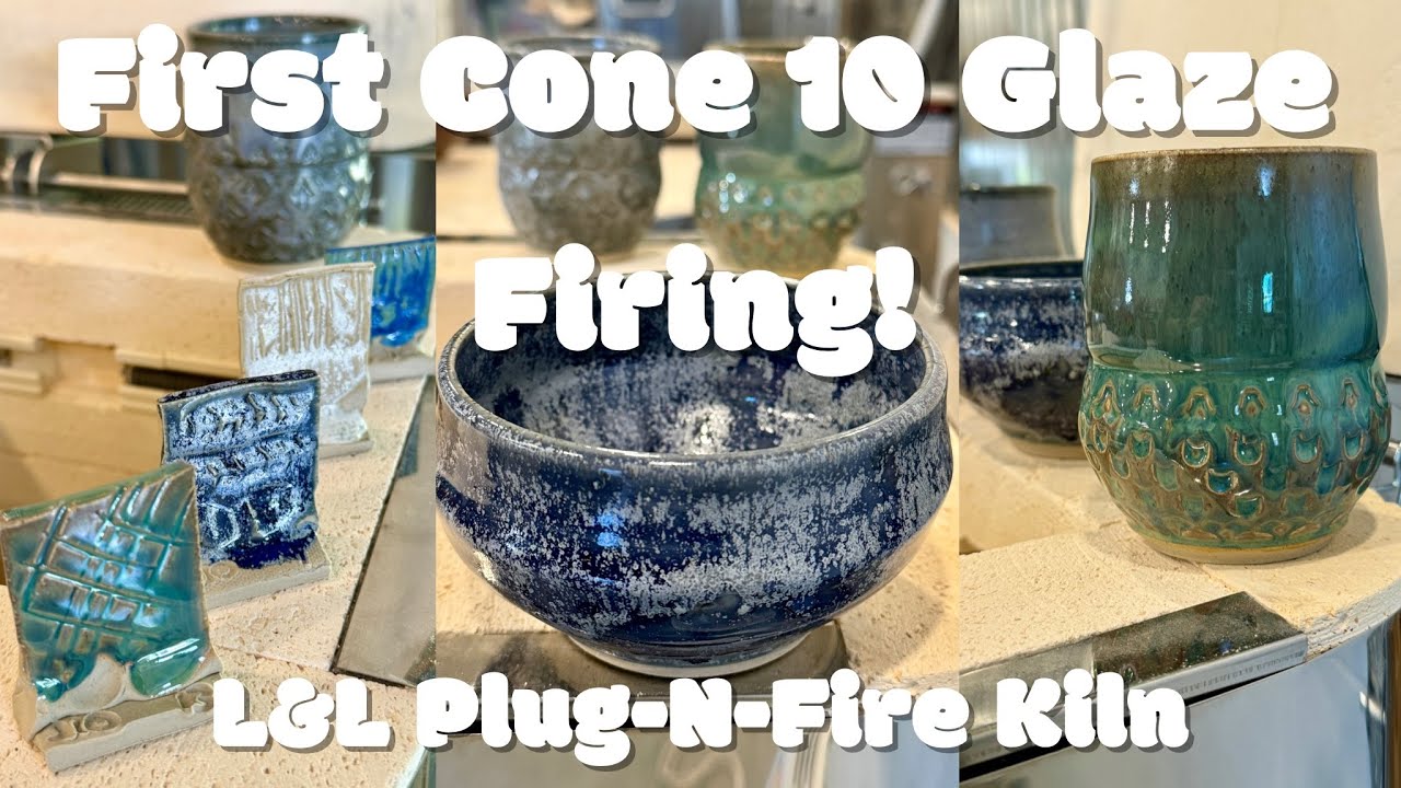First Time Firing to Cone 10 in the L&L Plug-N-Fire Kiln! Plus amazing ...