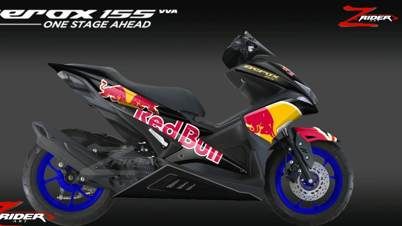 AEROX MODIFIKASI KONSEP DECAL - YouTube