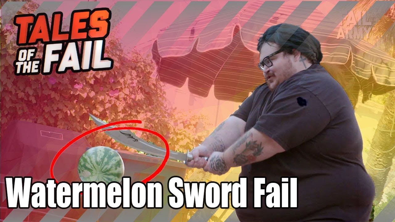 Sword Shatters Table Fail | Tales of the Fail - YouTube