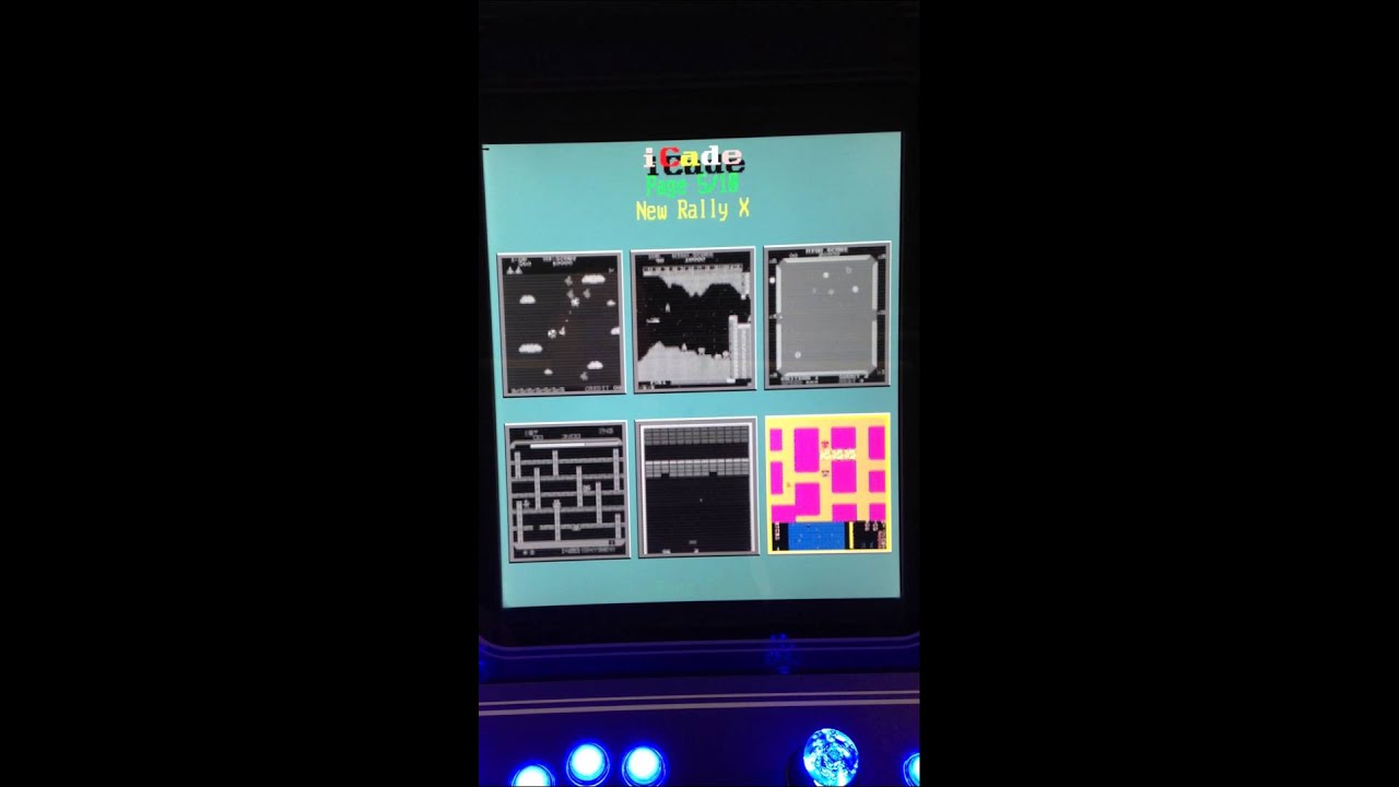 Retro Upright - Game Select - Menus - 60 Games - Arcade-Base.com - YouTube