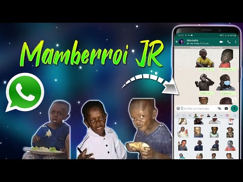 🤣NUEVO PACK DE STICKERS DE MAMBERROI JR 🧑🏿 PARA WHATSAPP | STICKERS ...