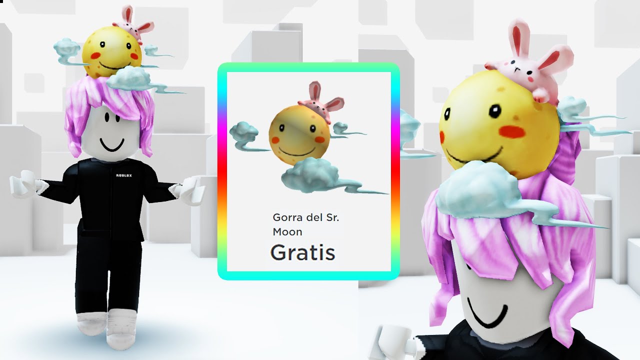 CONSIGUE *GRATIS* GORRA CHINA CONEJO SR.MOON ! (EVENTO CHINO ROBLOX) - YouTube