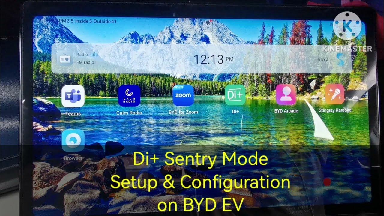 Di+ Sentry Mode : Setup and Configuration on BYD EV - YouTube