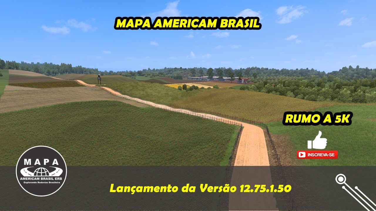 MAPA AMERICAM BRASIL - Lançamento da Versão 12.75.1.50 - YouTube