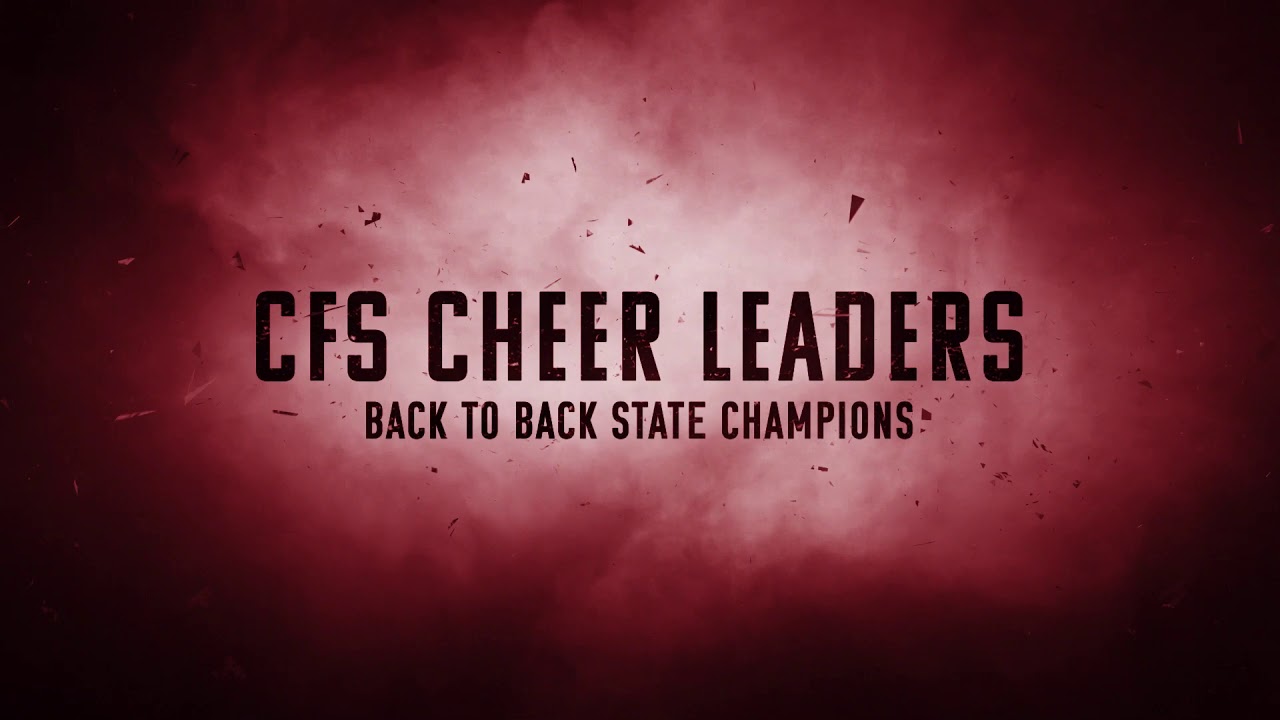 CFS Cheer Leaders Back To Back State Champions - YouTube