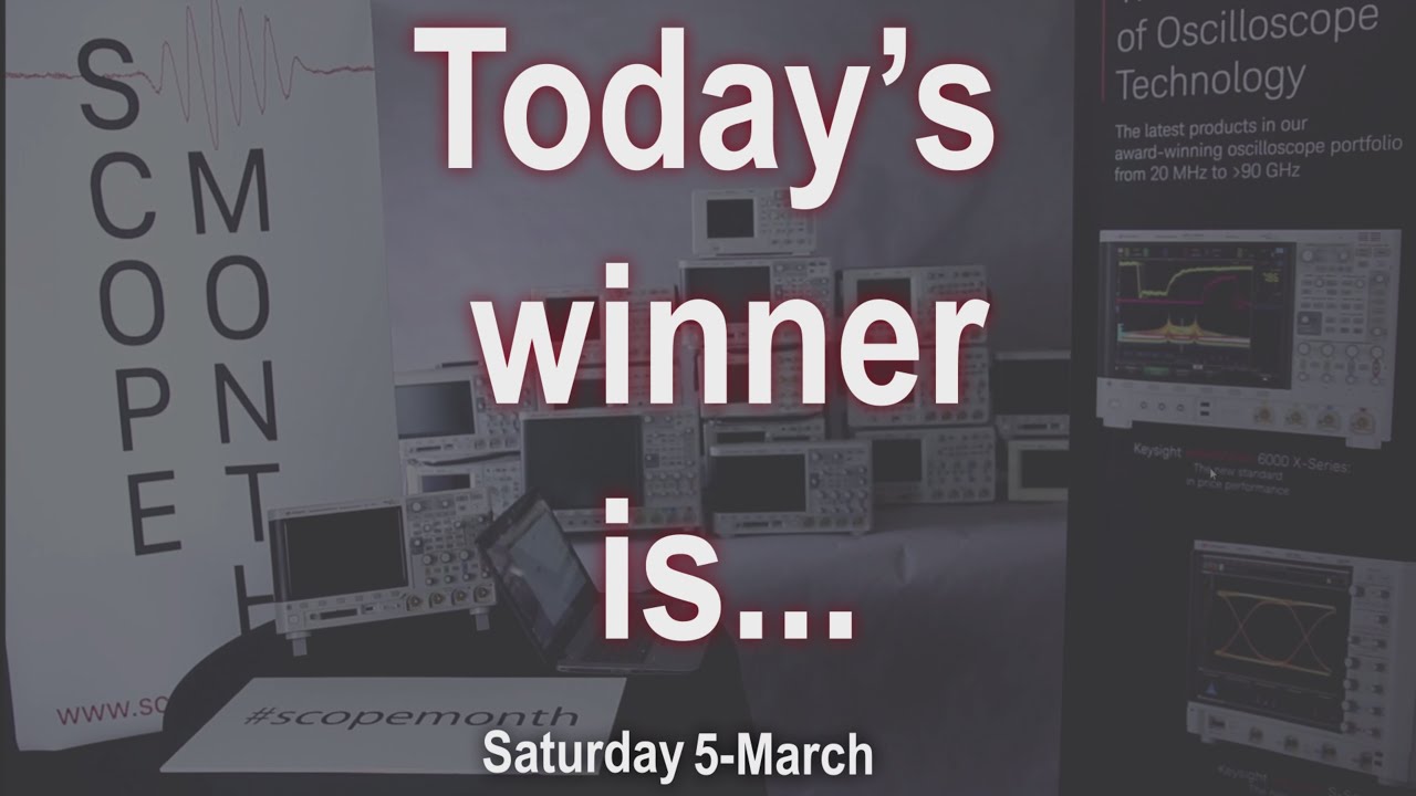 Scope Month Daily Drawing (5-Mar) - YouTube