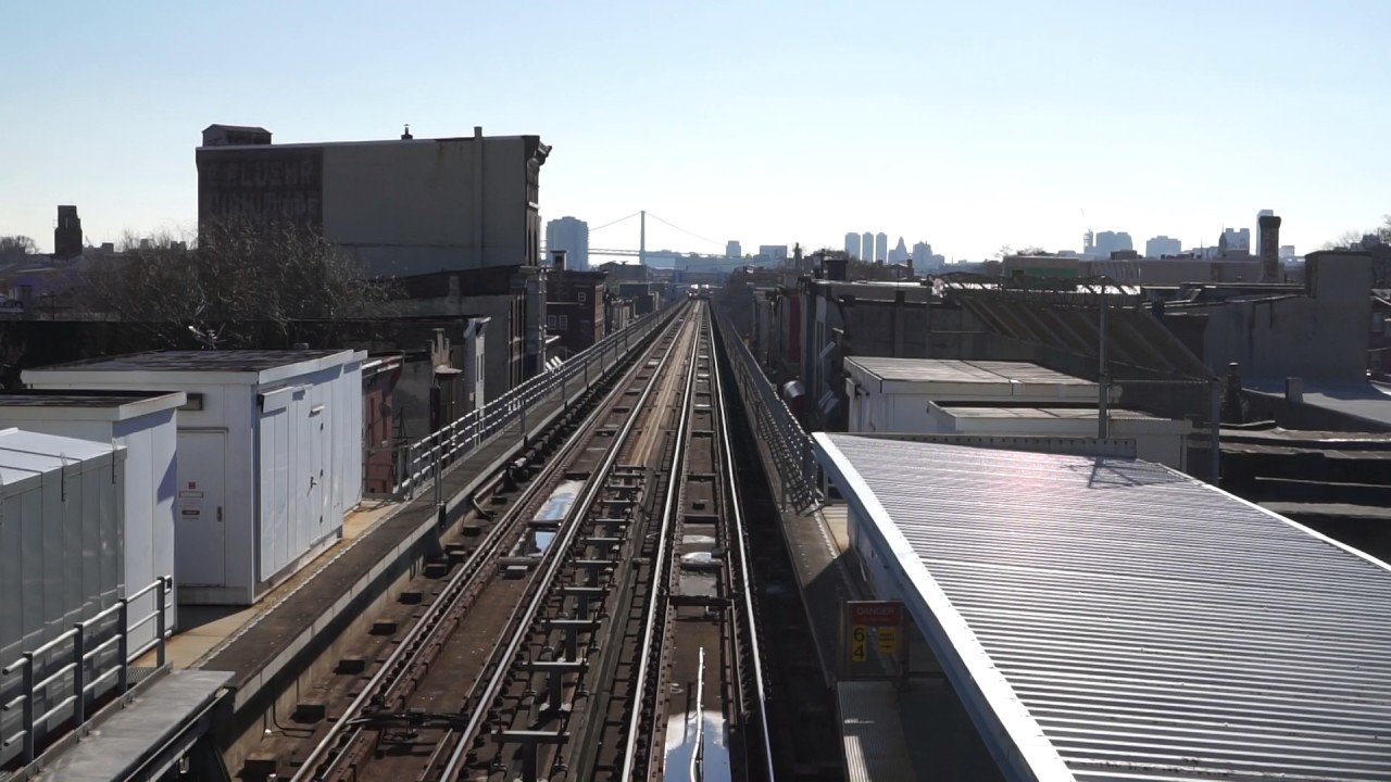 Septa Market Frankford Line on Christmas Day - YouTube