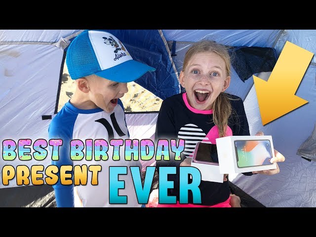 BEST BIRTHDAY GIFT EVER! Alyssa's Family Birthday Party - Videos For Kids