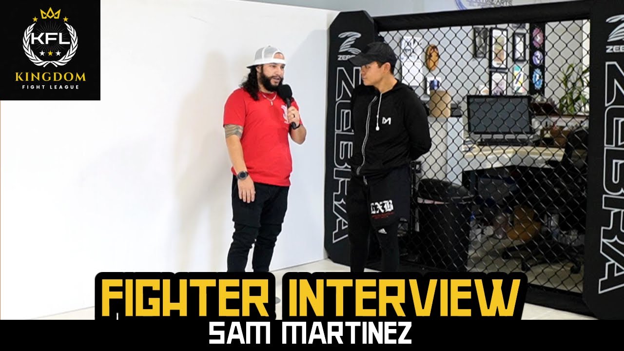 Kingdom Fight League 2 Interview - Sam Martinez - YouTube
