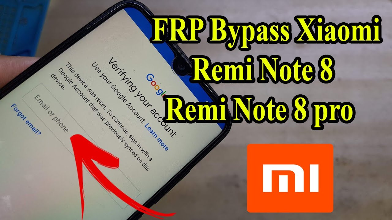 google account Hard Reset FRP Bypass Xiaomi Remi Note 8-Note 8 pro ...