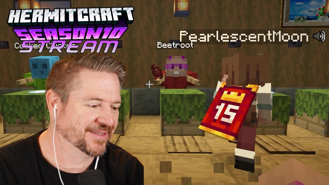 Front of House Shift in Hungry Hermits w/ Pearl! - Hermitcraft Stream ...