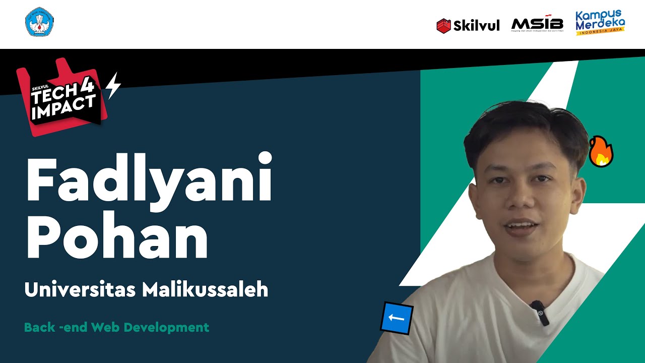 Kisah Inspiratif Peserta Skilvul #Tech4Impact: Back-End Web Development Cycle 4 - YouTube