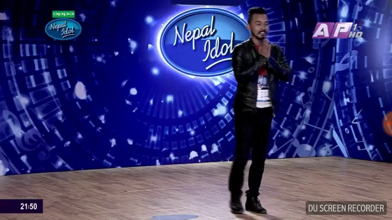 Kiran Bhujel at Nepal Idol Kathmandu Audition - YouTube