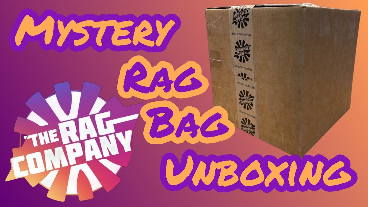 The Rag Company Mystery Rag Bag Unboxing | 4K - YouTube