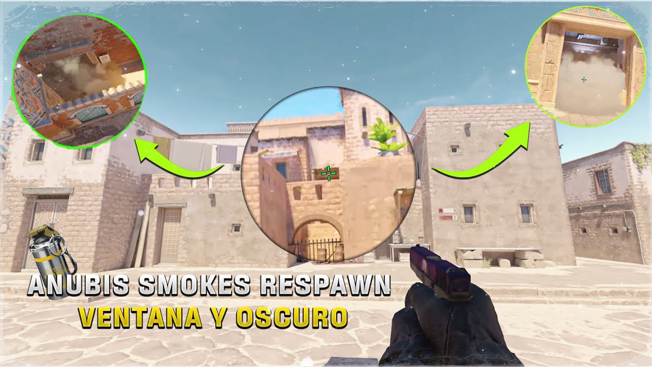 RESPAWN SMOKES CS2 ANUBIS + PRACTICECFG - YouTube