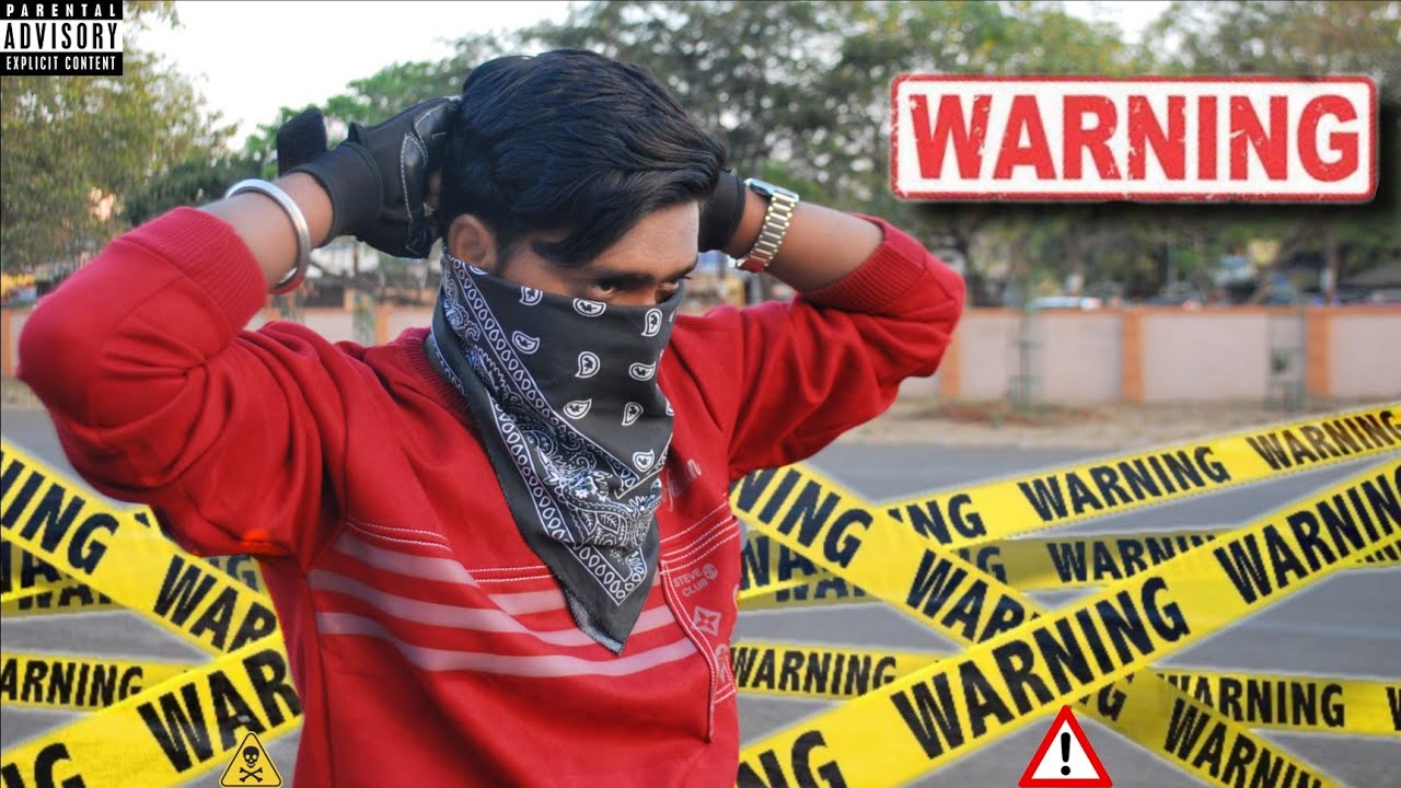 ! WARNING ! RAP SONG (OFFICIAL VIDEO) SONG BY [X.ONE] SACHIN SUTAR RAP ...