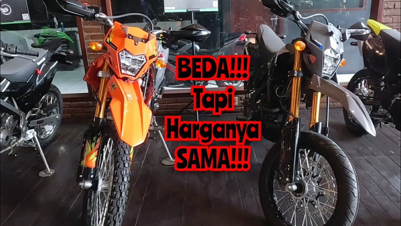 Perbandingan KAWASAKI KLx SE & KLx SM SE 2023 | Andalan KAWASAKI Dari ...
