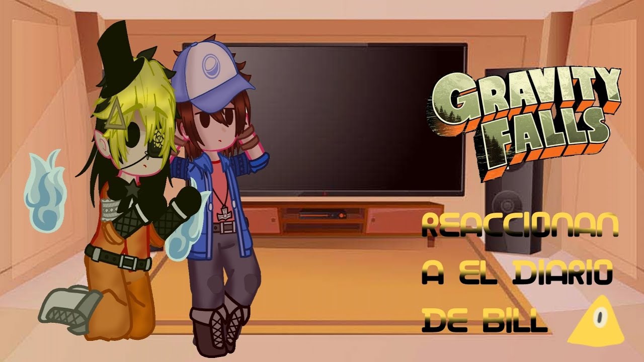 ° ☕︎ Gravity Falls reacciona al diario de bill 💫 ° - YouTube