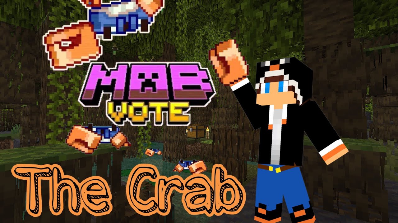 THE CRAB REACTION!!! | Minecraft Mob Vote 2023 @minecraft #mobvote ...