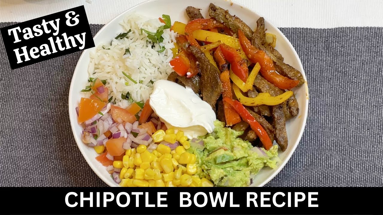 High Protein Burrito Bowl - YouTube