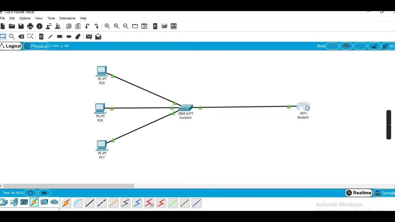 SNMP Protocol configuration on Cisco Packet tracer - YouTube