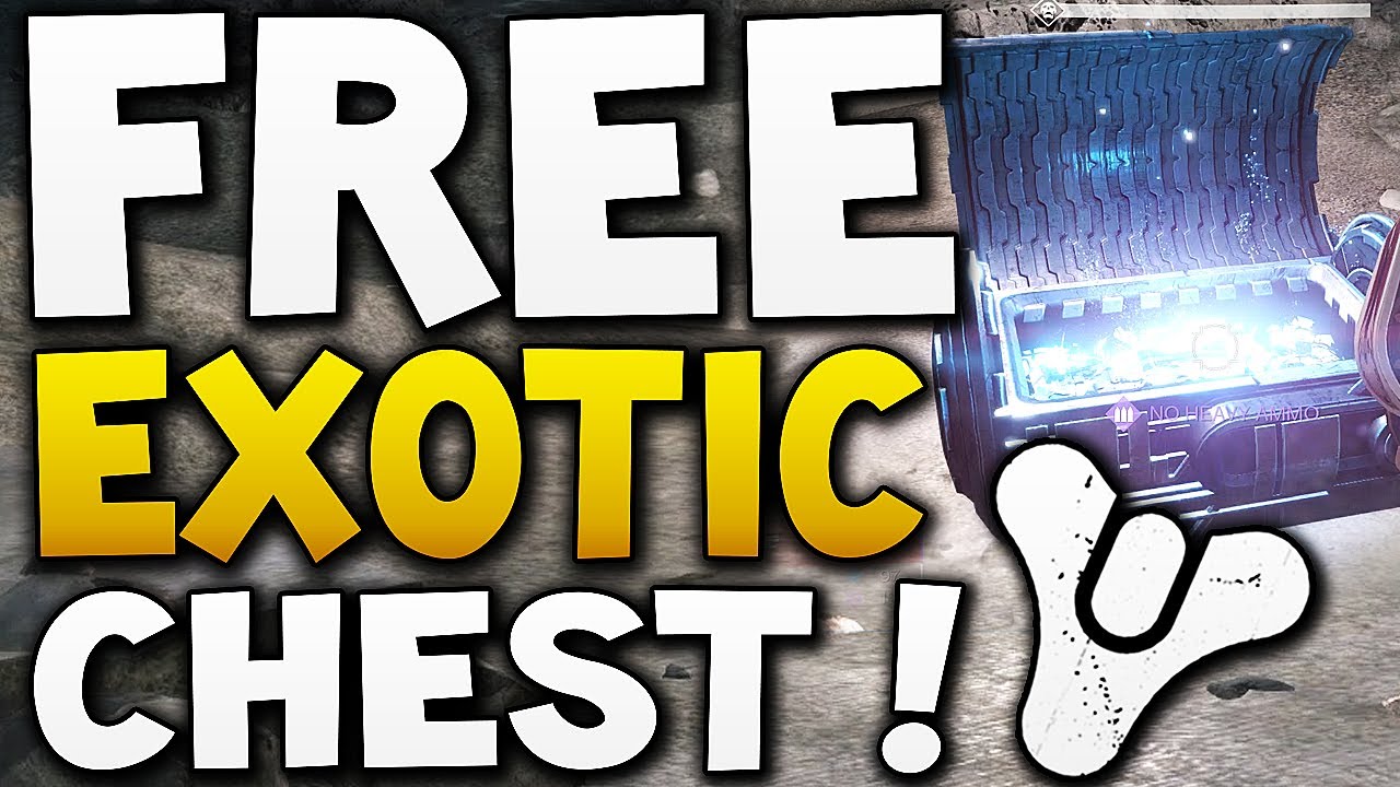 Destiny - FREE EXOTIC CHEST VoG HARD CHEST LOBBY !!! - YouTube