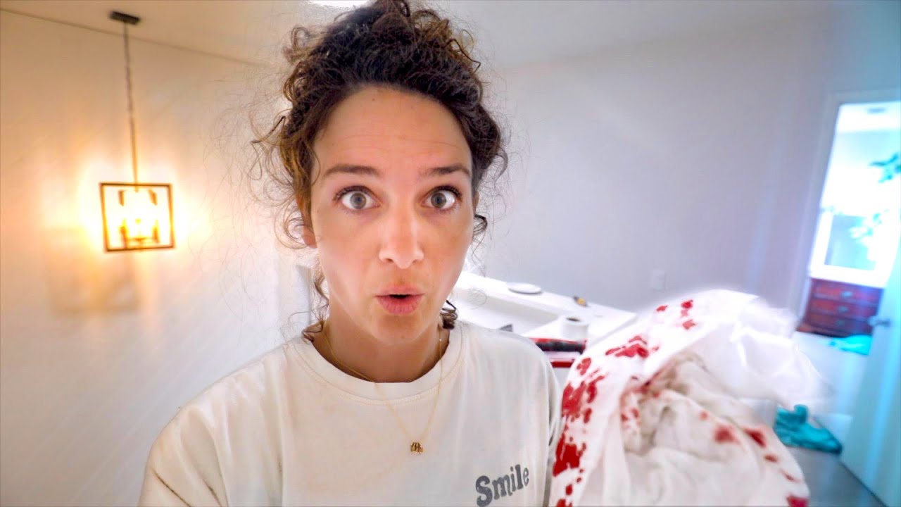 A bloody injury during messy project ⛑ - YouTube