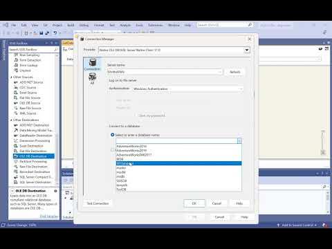 How to create SSIS package?|| What is Data flow & Control flow? || How to set up connection ...