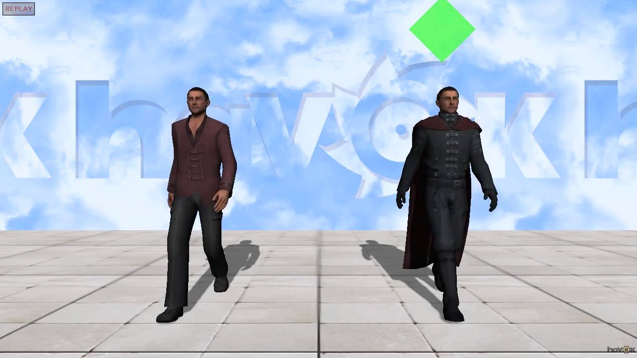 Havok Animation: Retargeting Character Showcase - YouTube