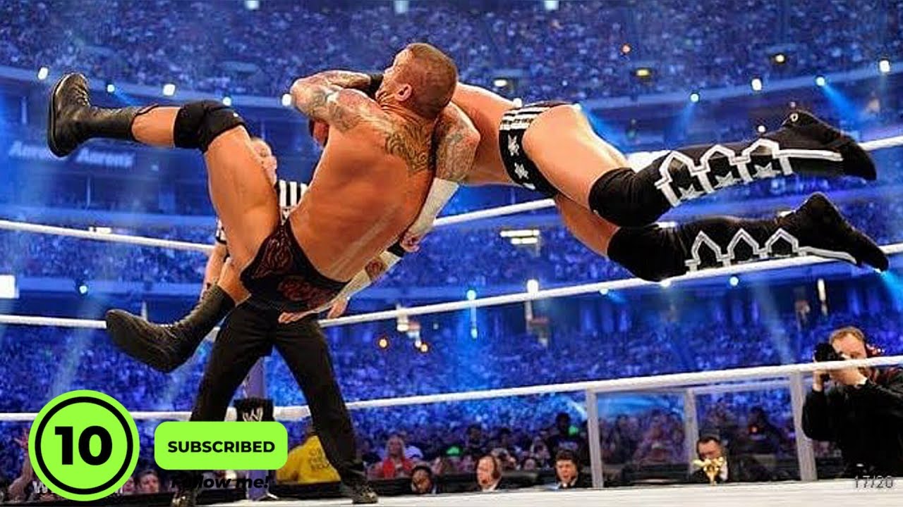 Randy Orton's Greatest RKO outta nowhere/ Top RKO hitting - YouTube