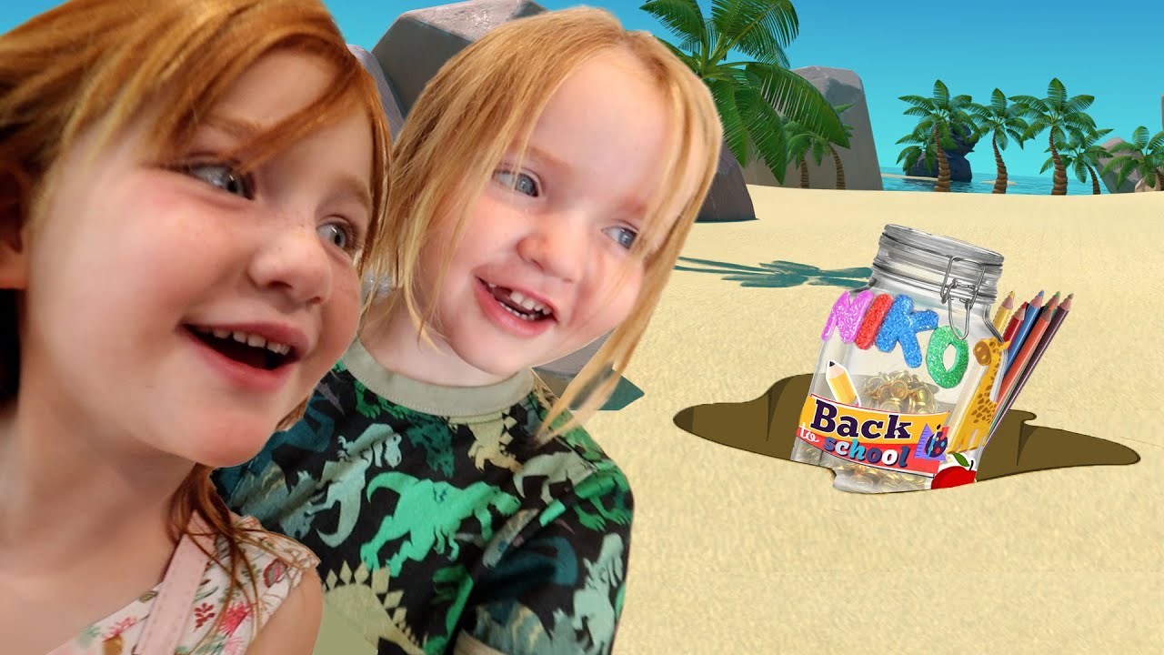 BACK to SCHOOL - TiME CAPSULE!! Buried a treasure for future Adley ...