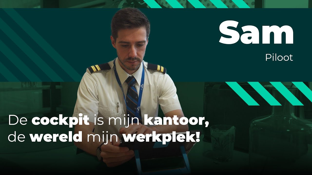 Wat komt er kijken bij het werk van een piloot? Sam neemt je mee! - YouTube