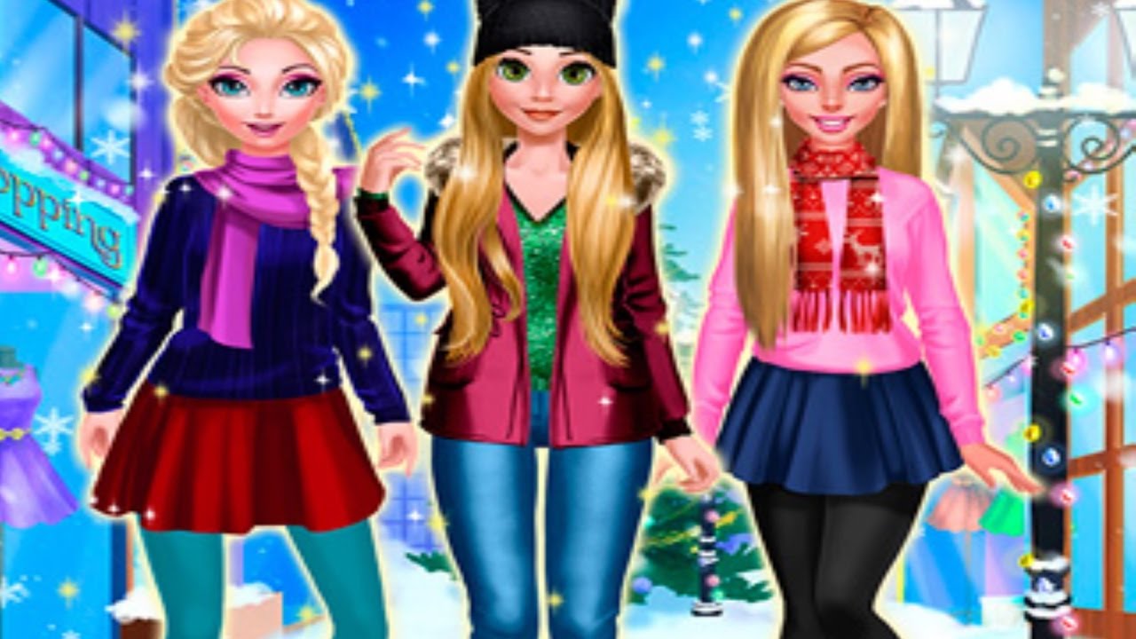 Princess Winter Day - Best Games for Kids - YouTube